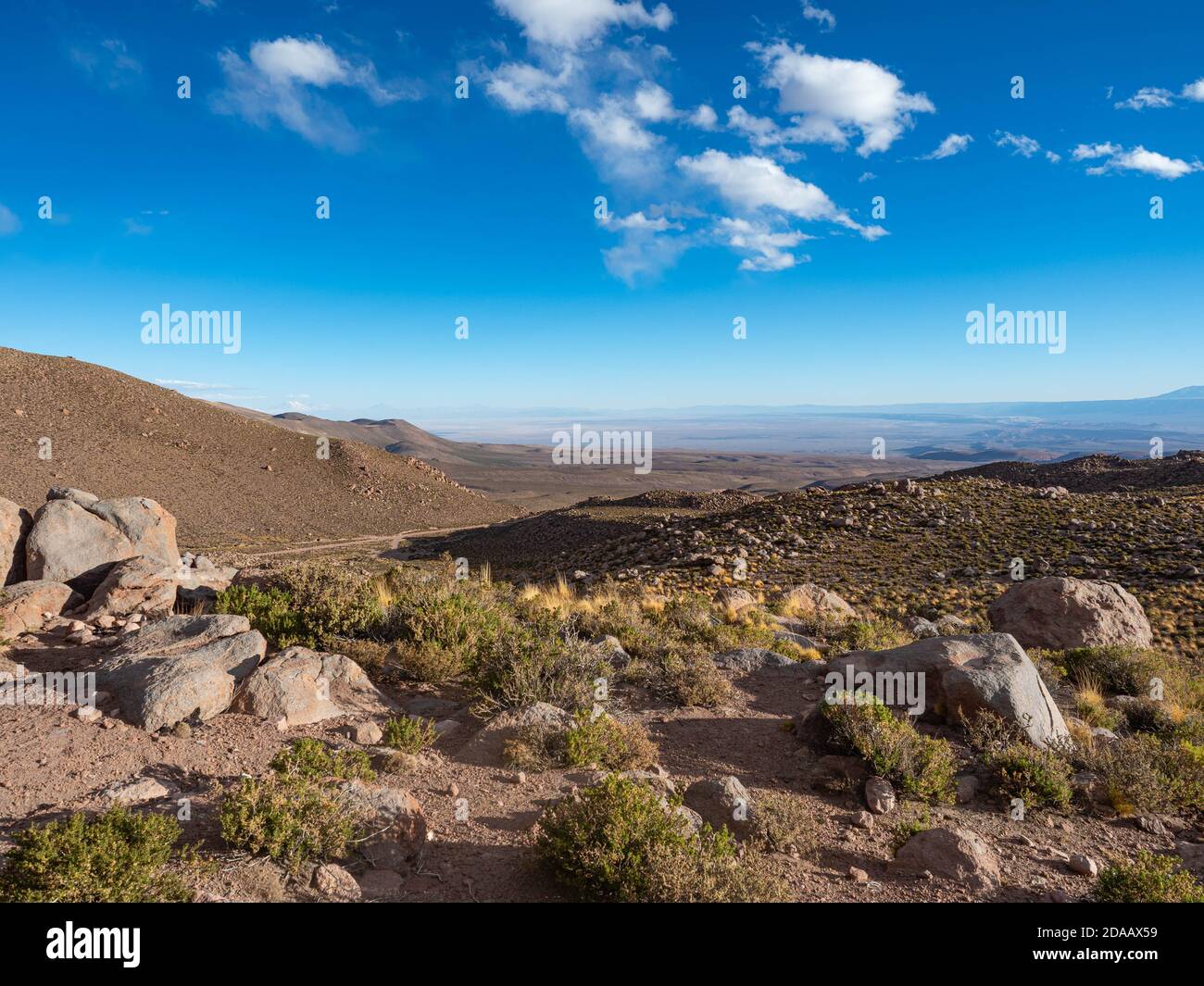 The Atacama Desert is a hyper-arid region located in Chile in South ...