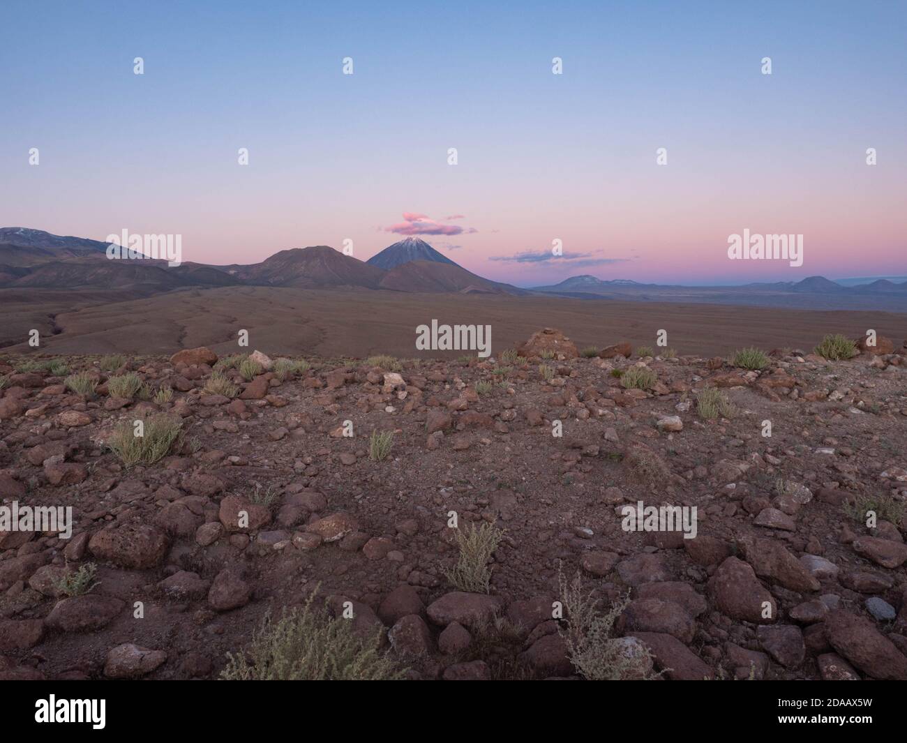 The Atacama Desert is a hyper-arid region located in Chile in South ...