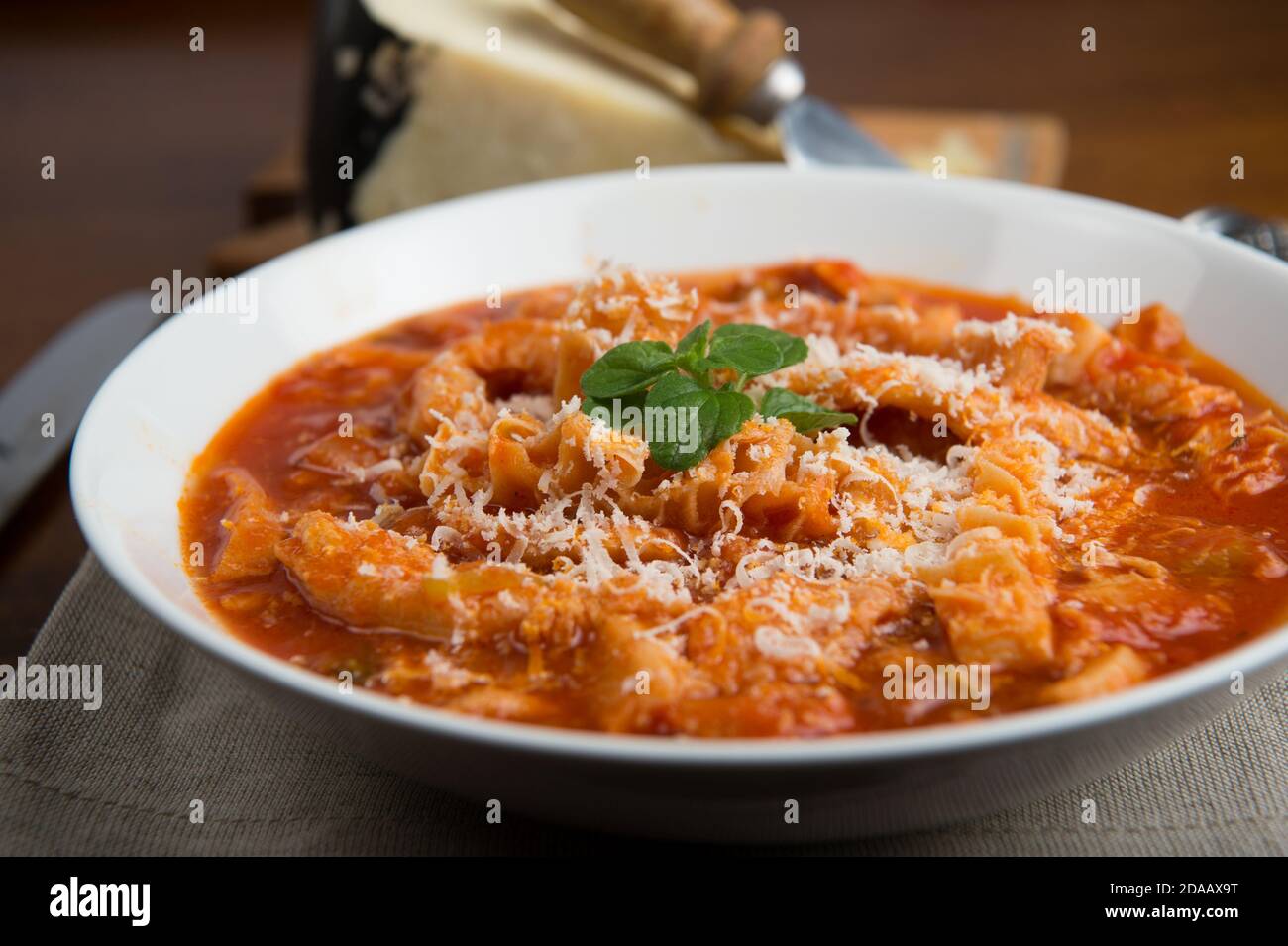 tripe with tomato sauce called tripe alla romana or trippa alla romana ...
