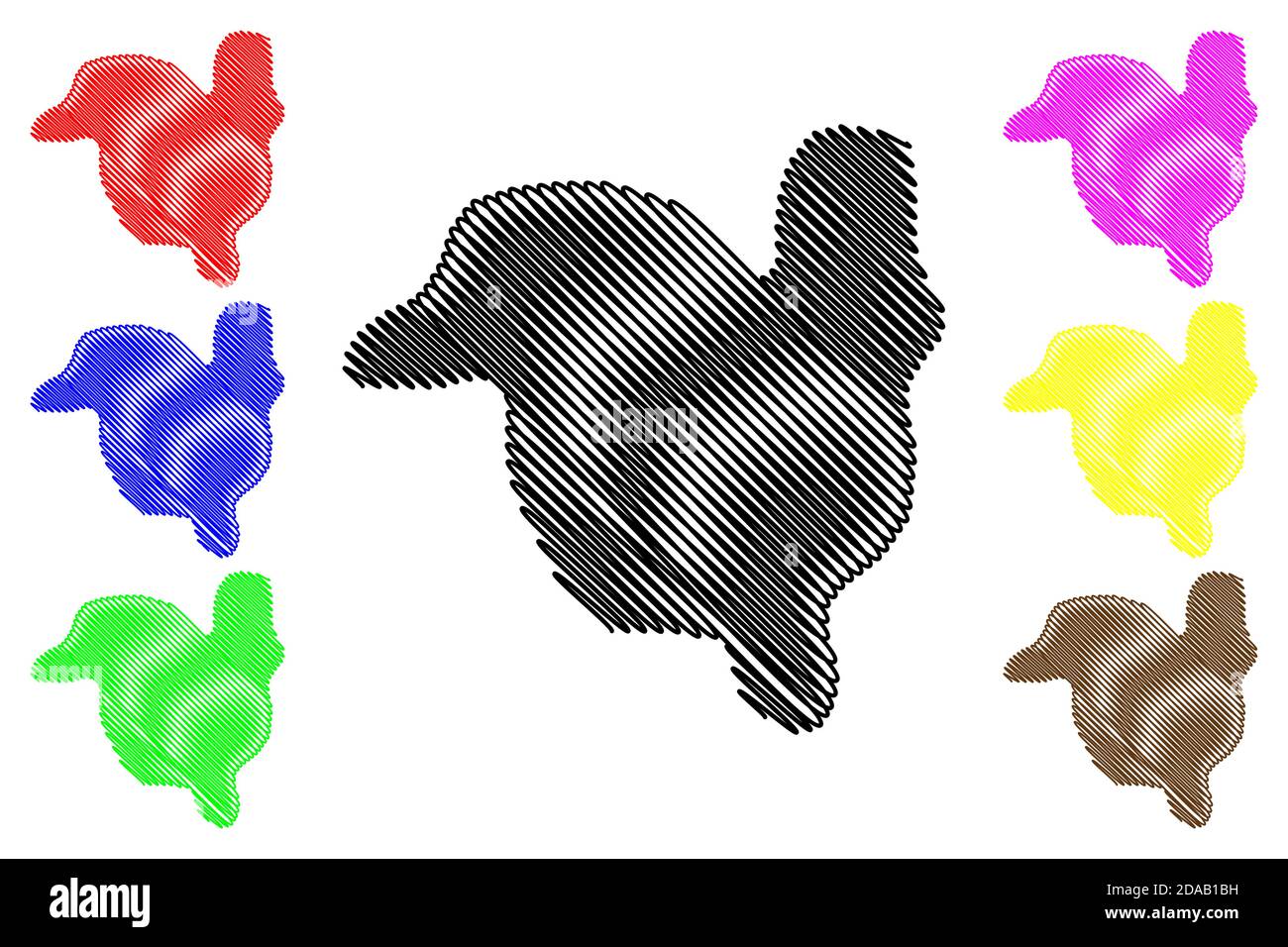 Ife City (Federal Republic of Nigeria, Osun State) map vector ...