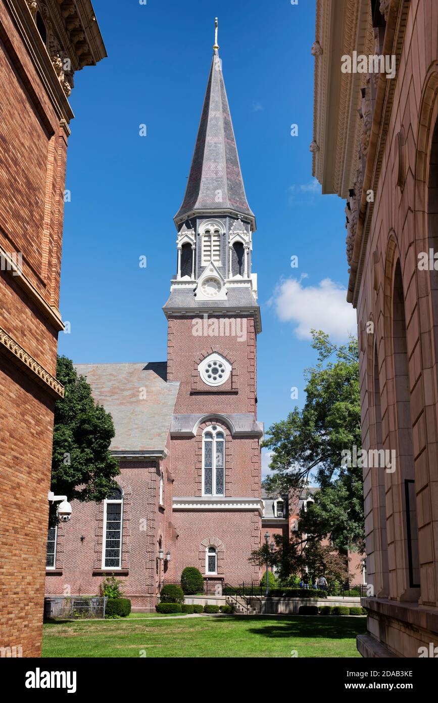 the historic landmark cathedral of saint michael the archangel in ...