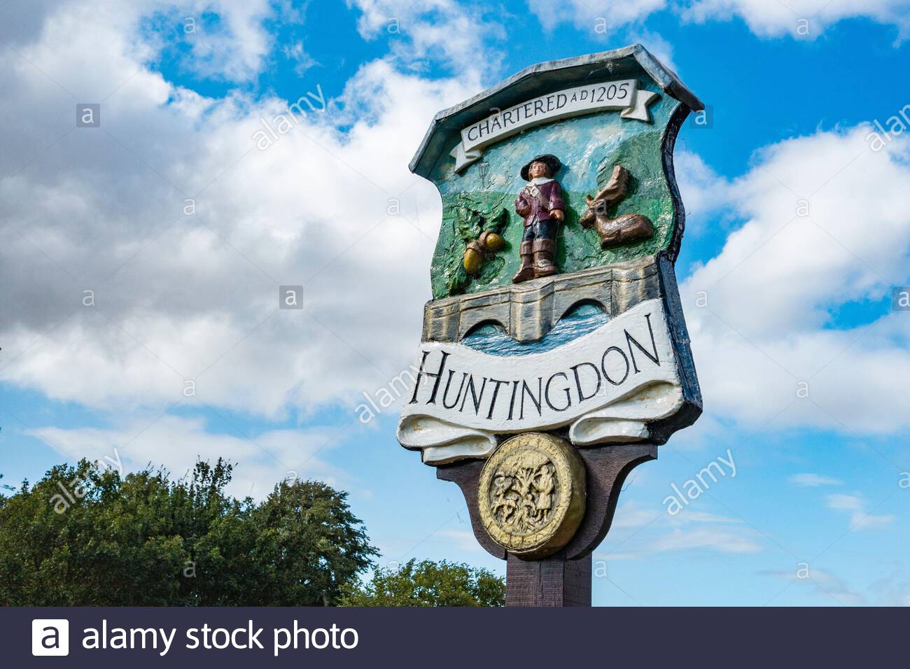 Huntingdon Cambridgeshire Town High Resolution Stock Photography and ...