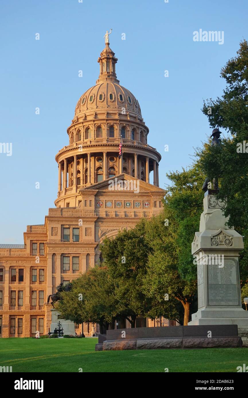 AUSTIN, TX -18 SEP 2020- Built in 1888 in downtown Austin, the Texas ...