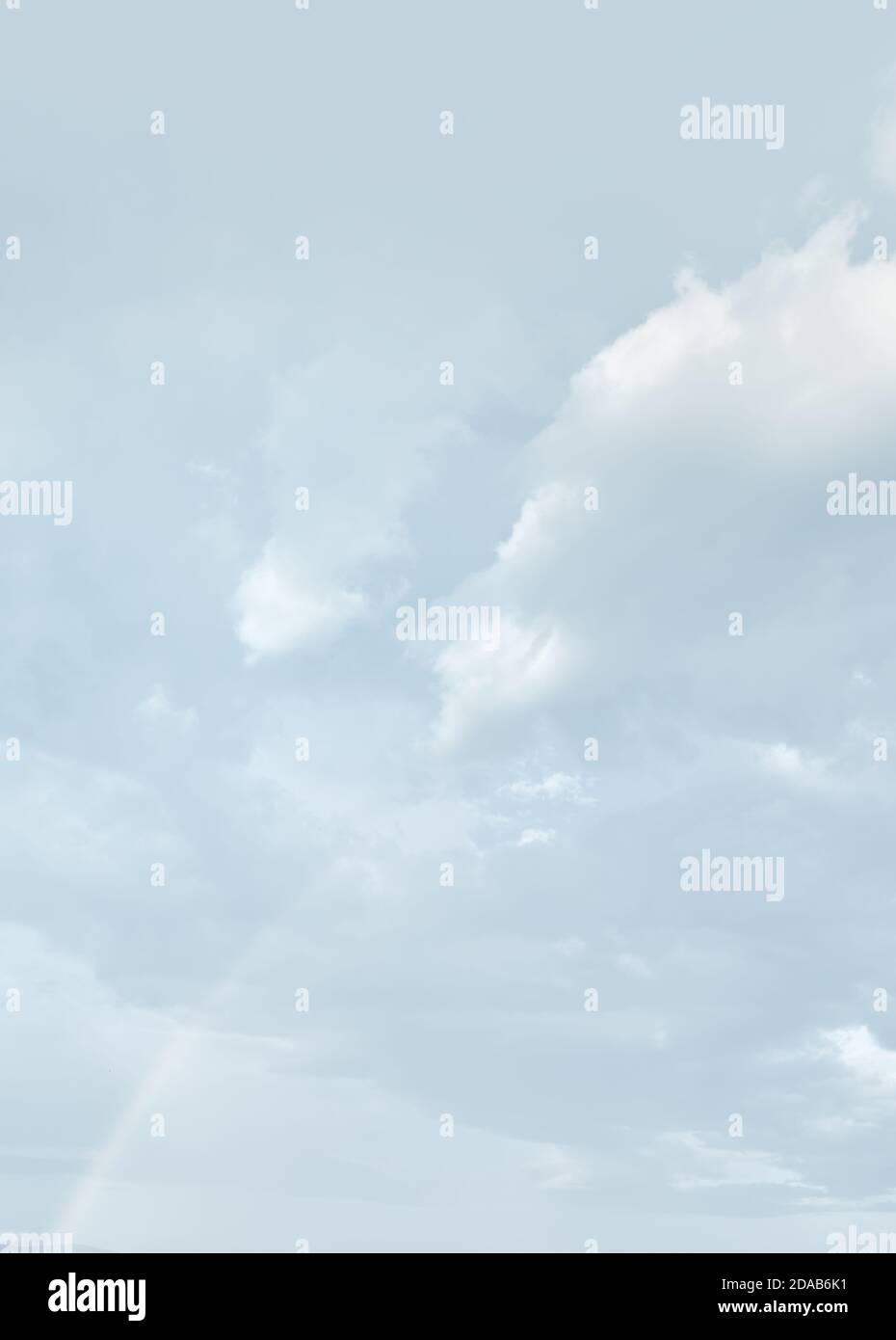 Natural sky background with clouds in light tonality. Abstract nature ...