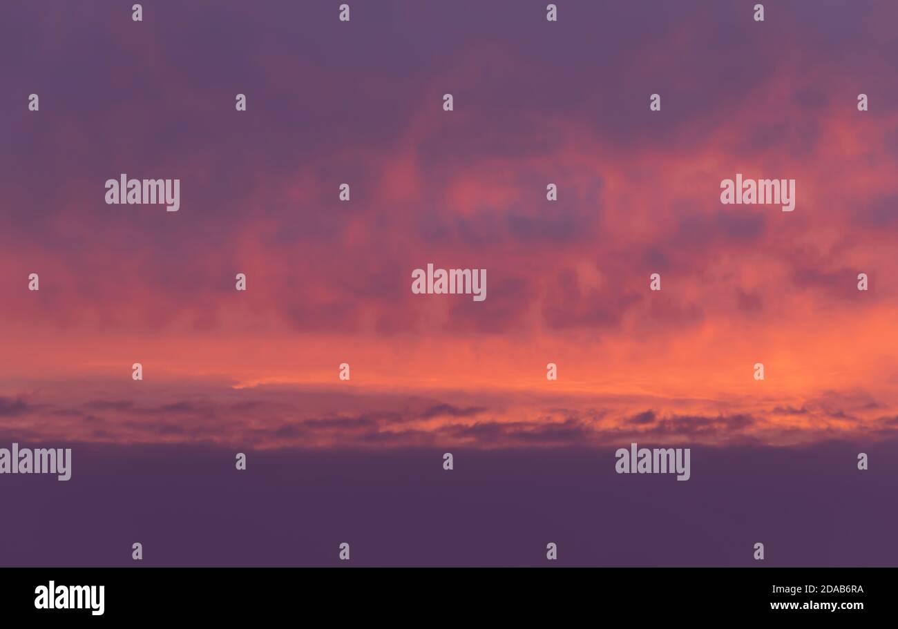 Nature background. Morning sky. Dramatic sunrise sky Stock Photo - Alamy