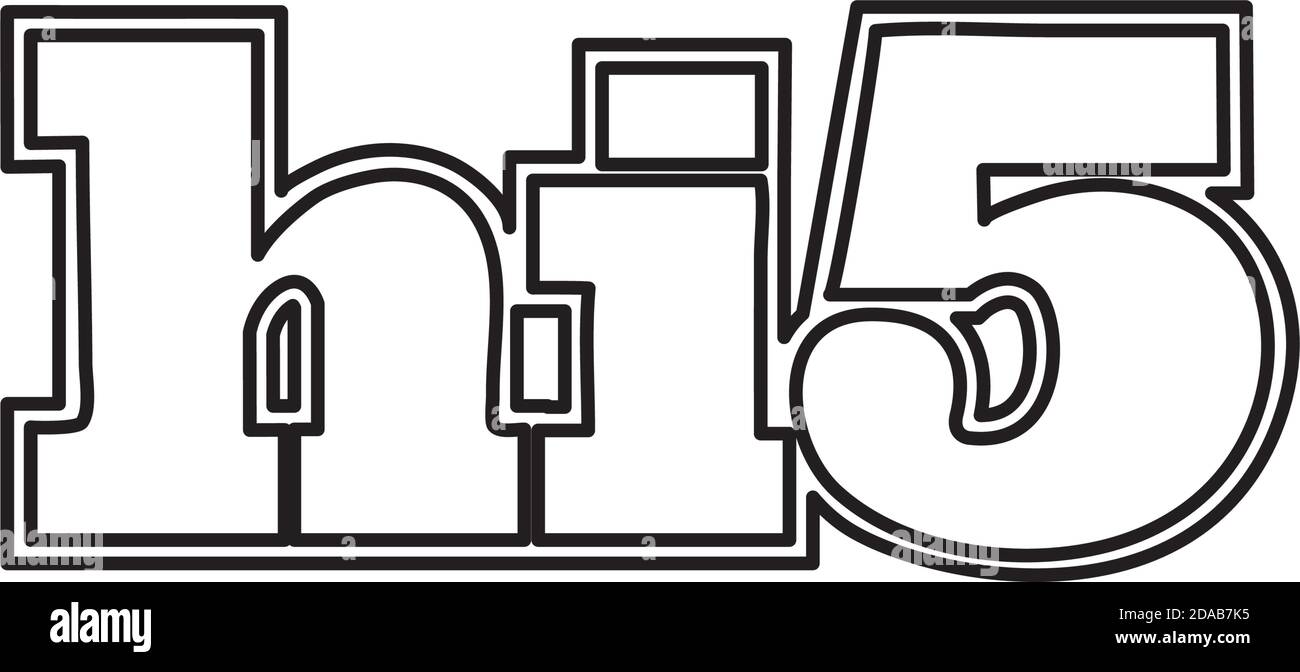 Hi5 logo Cut Out Stock Images & Pictures - Alamy