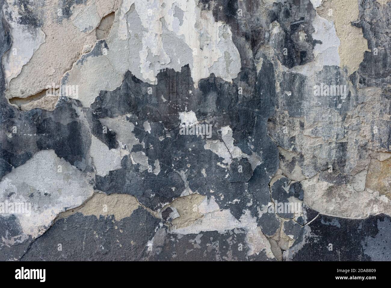 cold shade of vintage plaster texture outdoors at home abstract ...