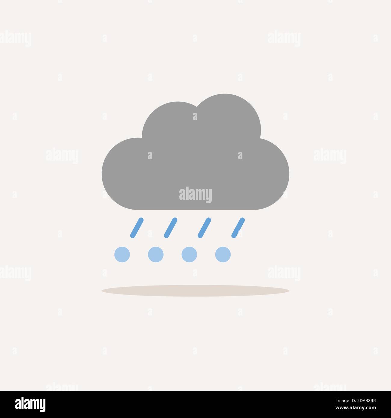 Hail precipitation Stock Vector Images - Alamy