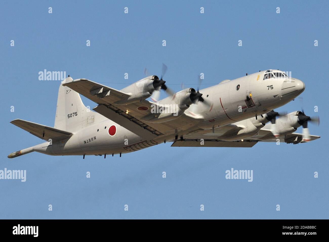 LOCKHEED P-3C ORION MARITIME PATROL AIRCRAFT OF THE JAPANESE NAVY ...