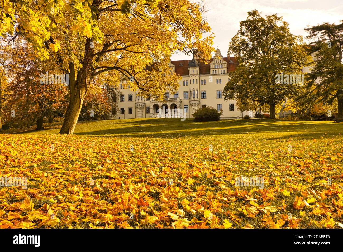 Castle Boitzenburg in the Uckermark near Templin in Brandenburg Stock ...