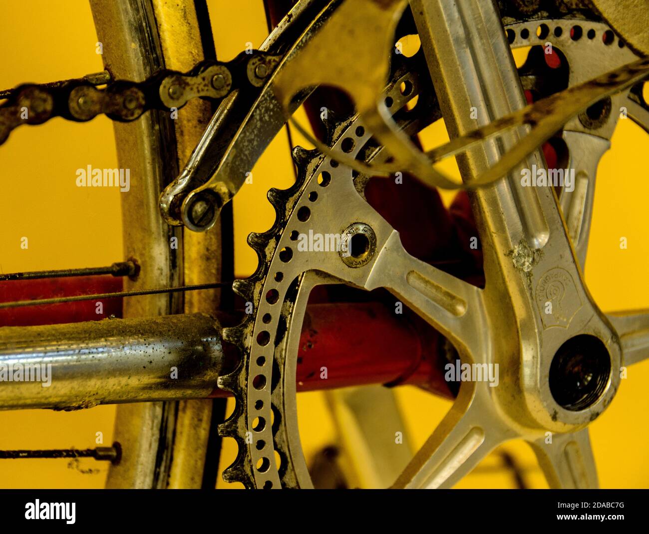 Speed bicycle close up shoot from below Stock Photo - Alamy