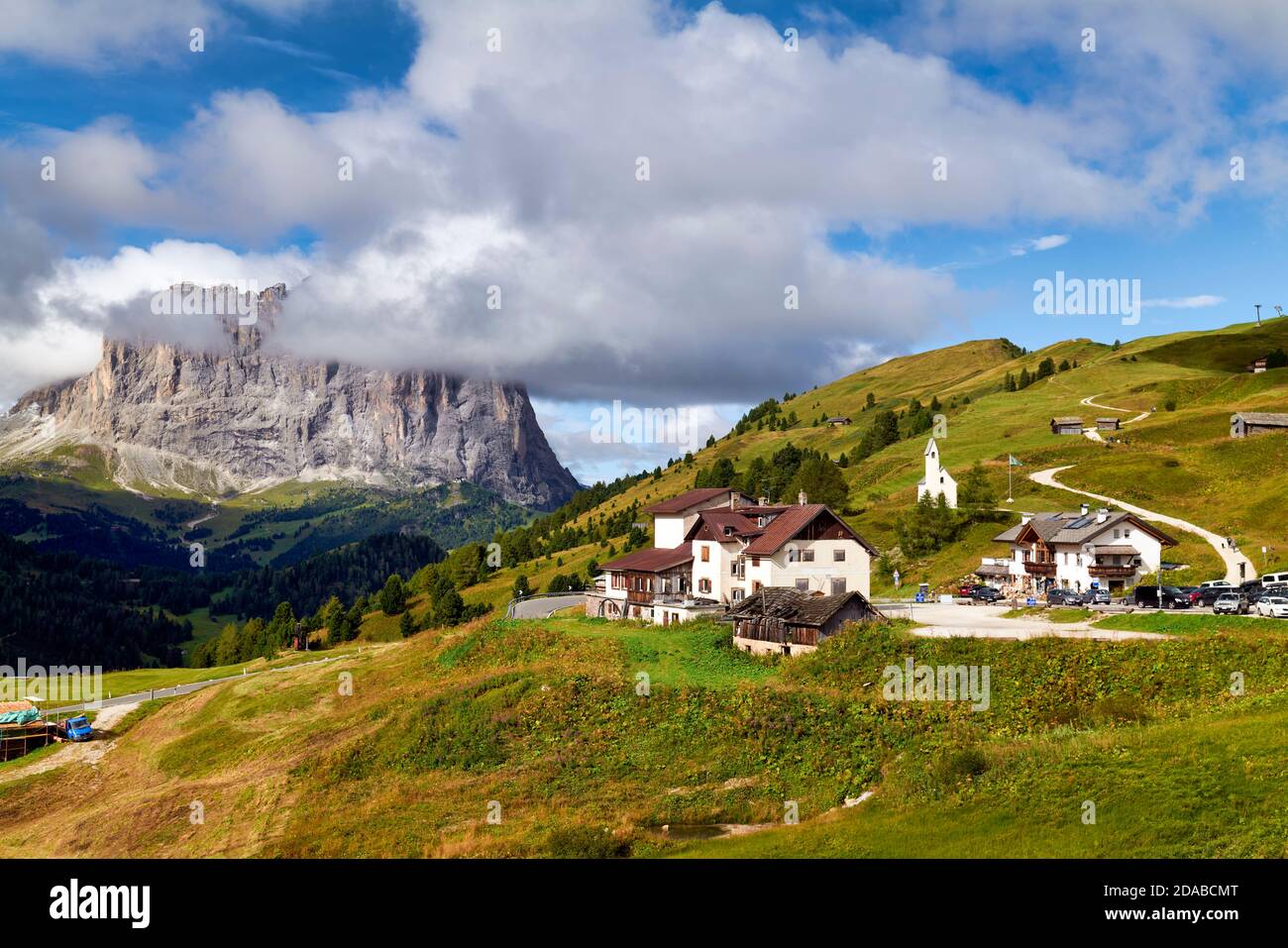 Passo gardena hi-res stock photography and images - Alamy