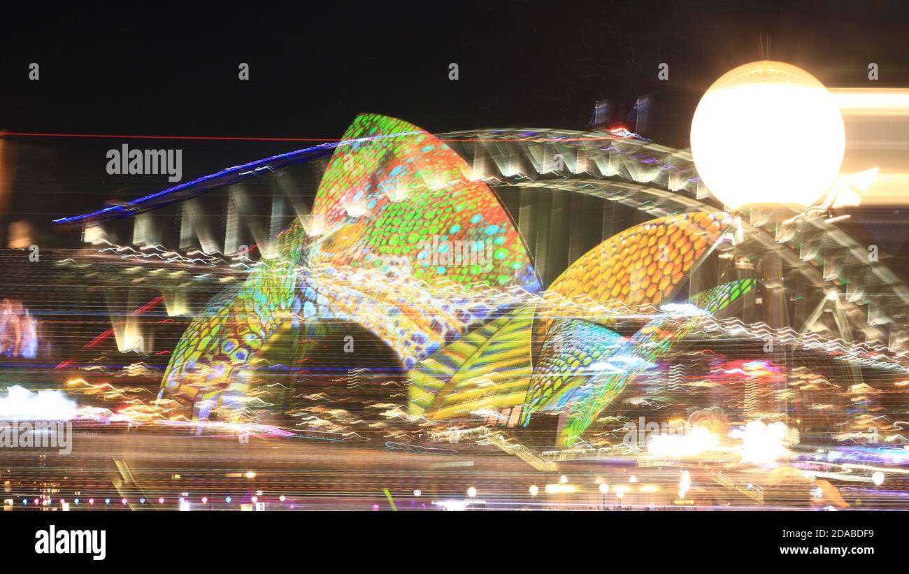 art photography combines 2 icon in one frame Stock Photo - Alamy