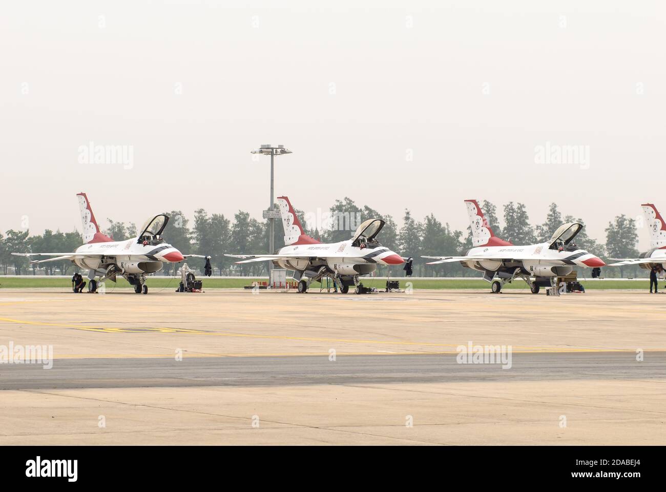 Bangkok, Thailand - October 9, 2009: United States Air Force ...