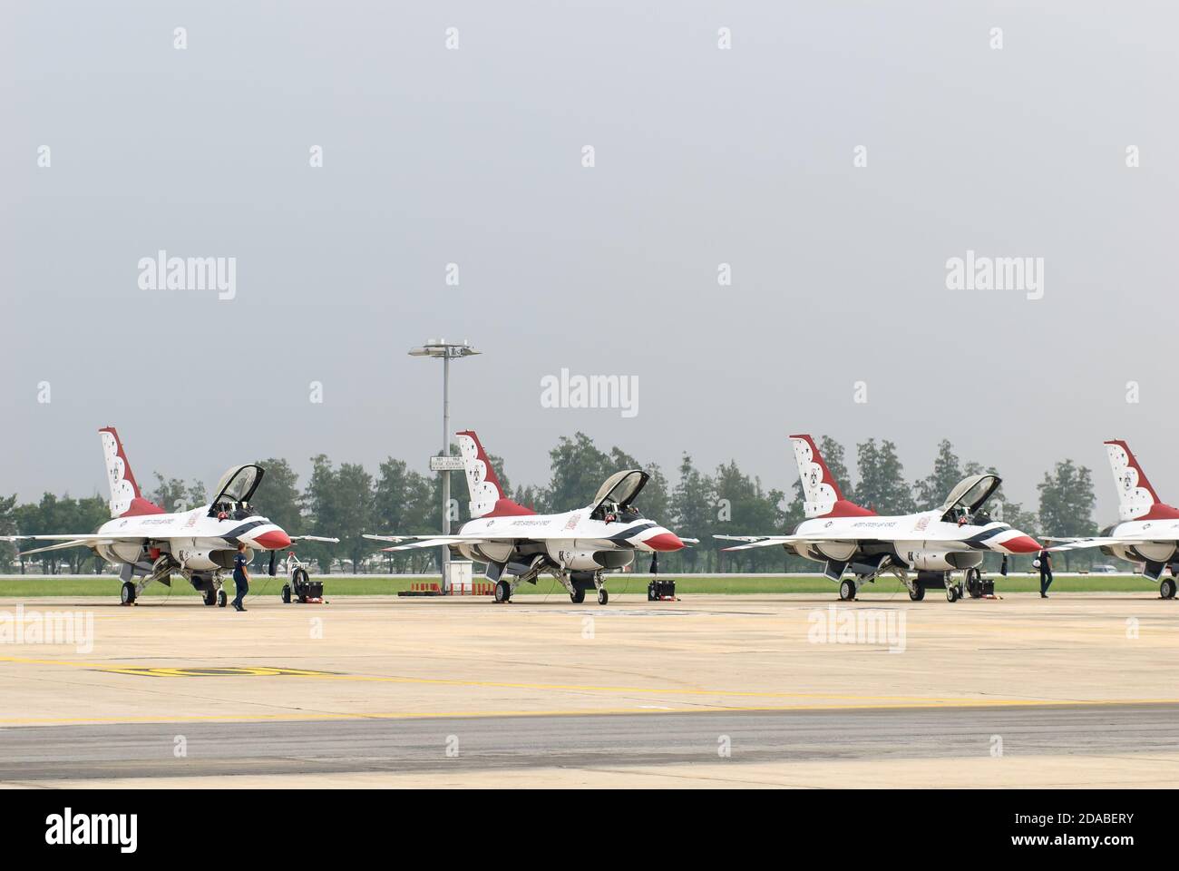Bangkok, Thailand - October 9, 2009: United States Air Force ...