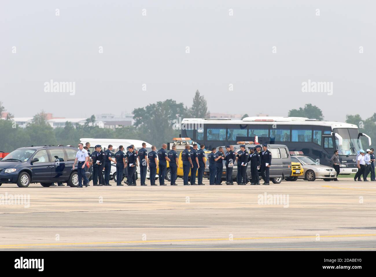 Bangkok, Thailand - October 9, 2009: United States Air Force ...