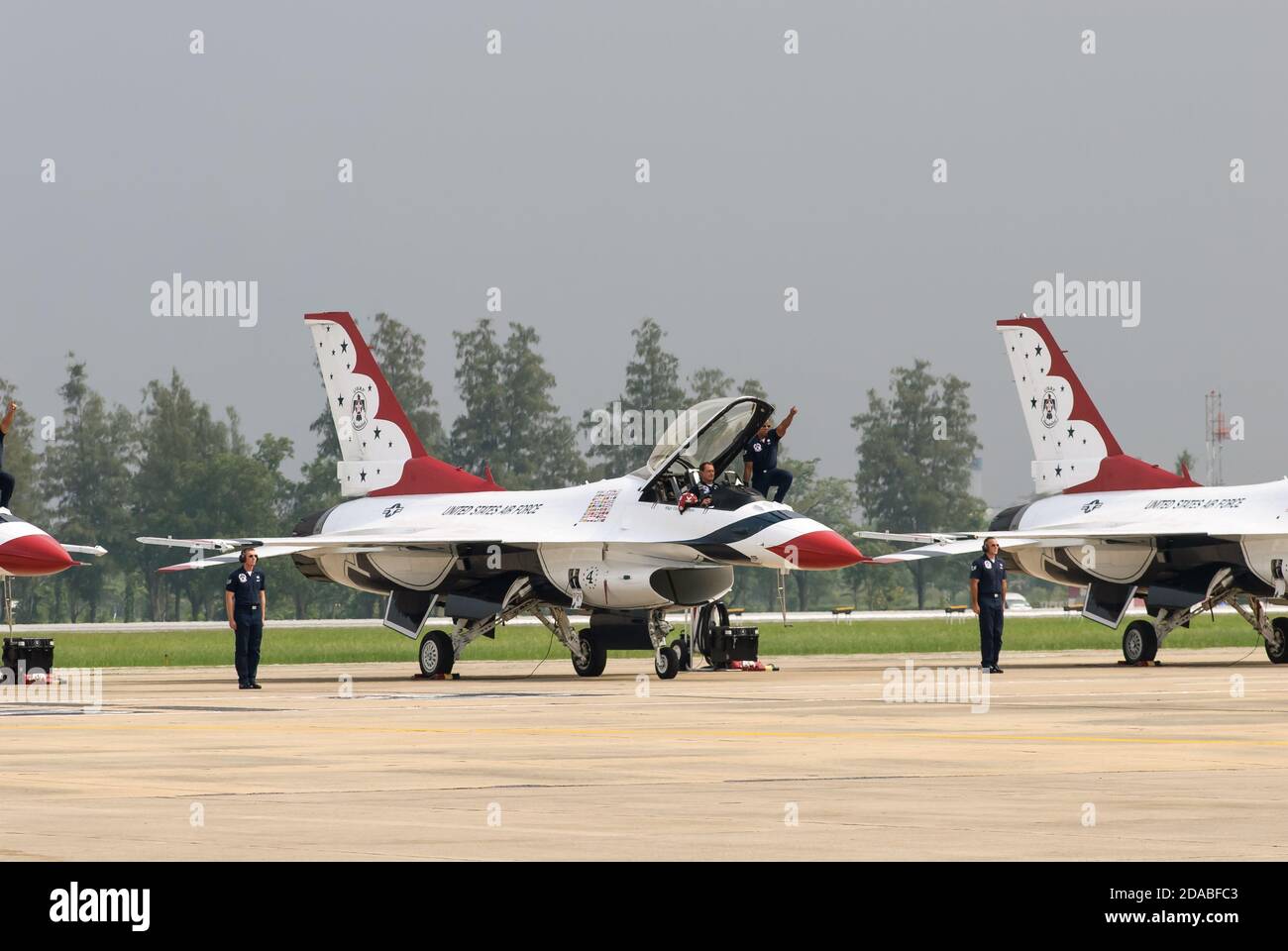 Bangkok, Thailand - October 9, 2009: United States Air Force ...