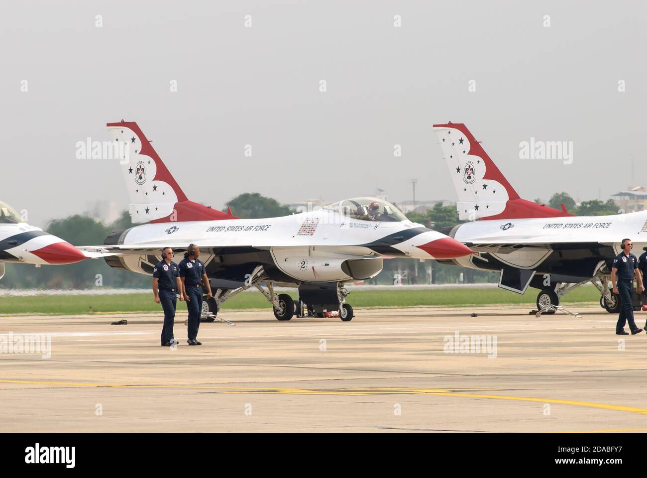 Bangkok, Thailand - October 9, 2009: United States Air Force ...