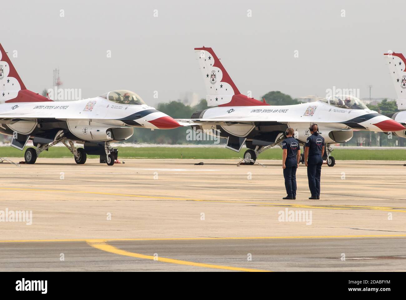 Bangkok, Thailand - October 9, 2009: United States Air Force ...