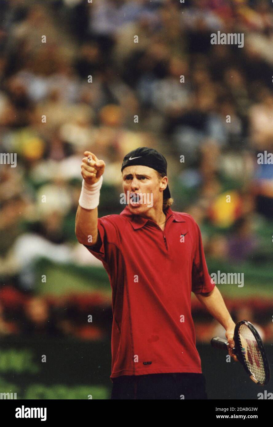 Australian tennis player Lleyton Hewitt, USA 2000 Stock Photo - Alamy