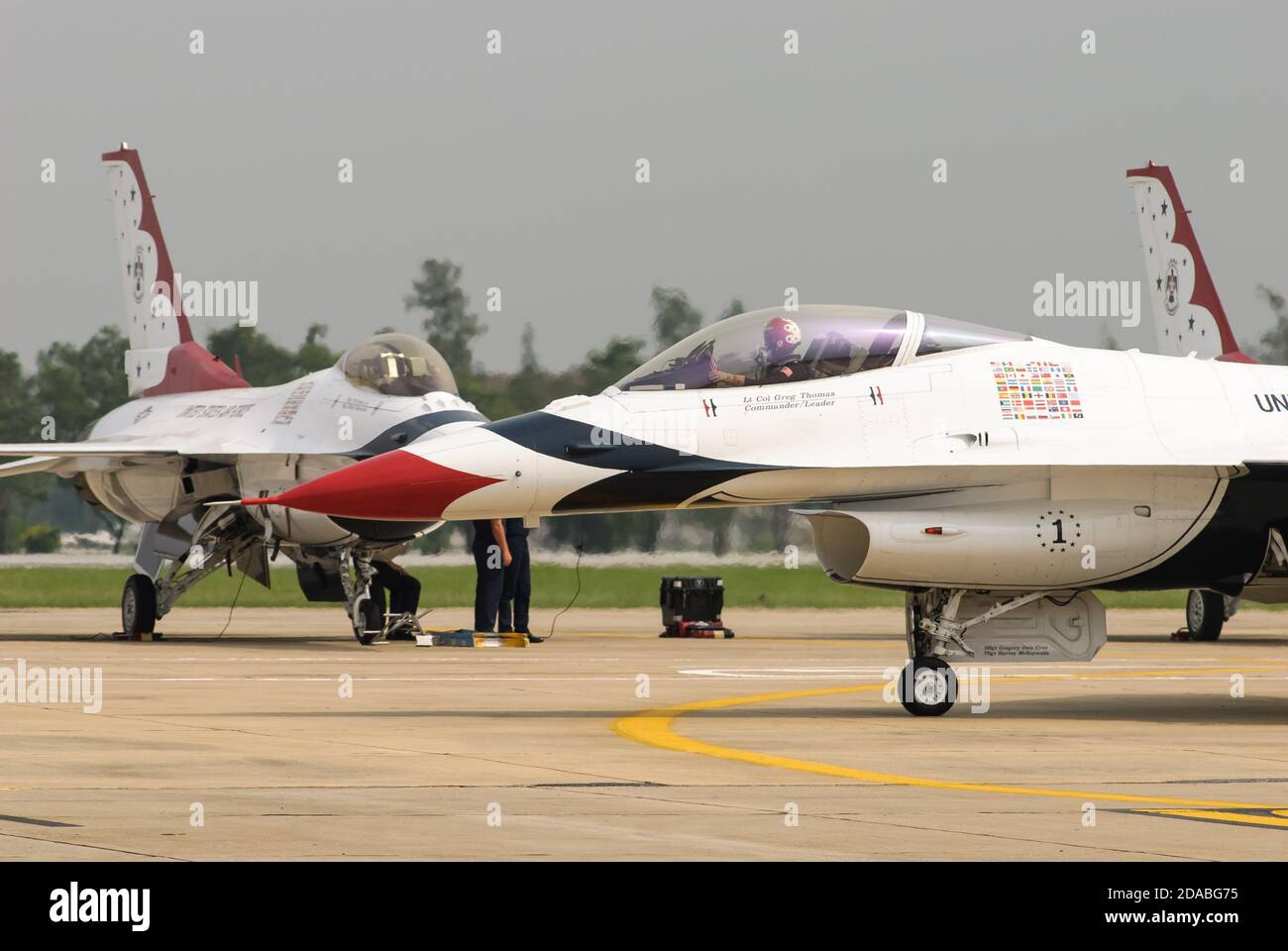 Bangkok, Thailand - October 9, 2009: United States Air Force ...