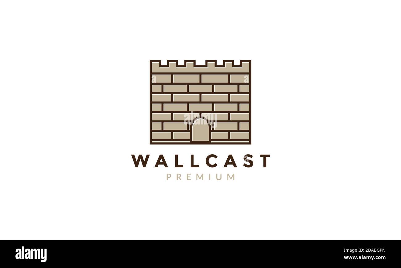 Stone wall niche Stock Vector Images - Alamy