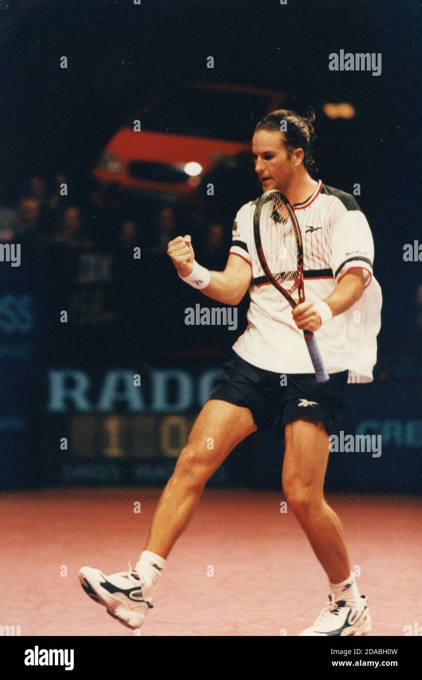 Australian tennis player Pat Rafter, 1998 Stock Photo - Alamy