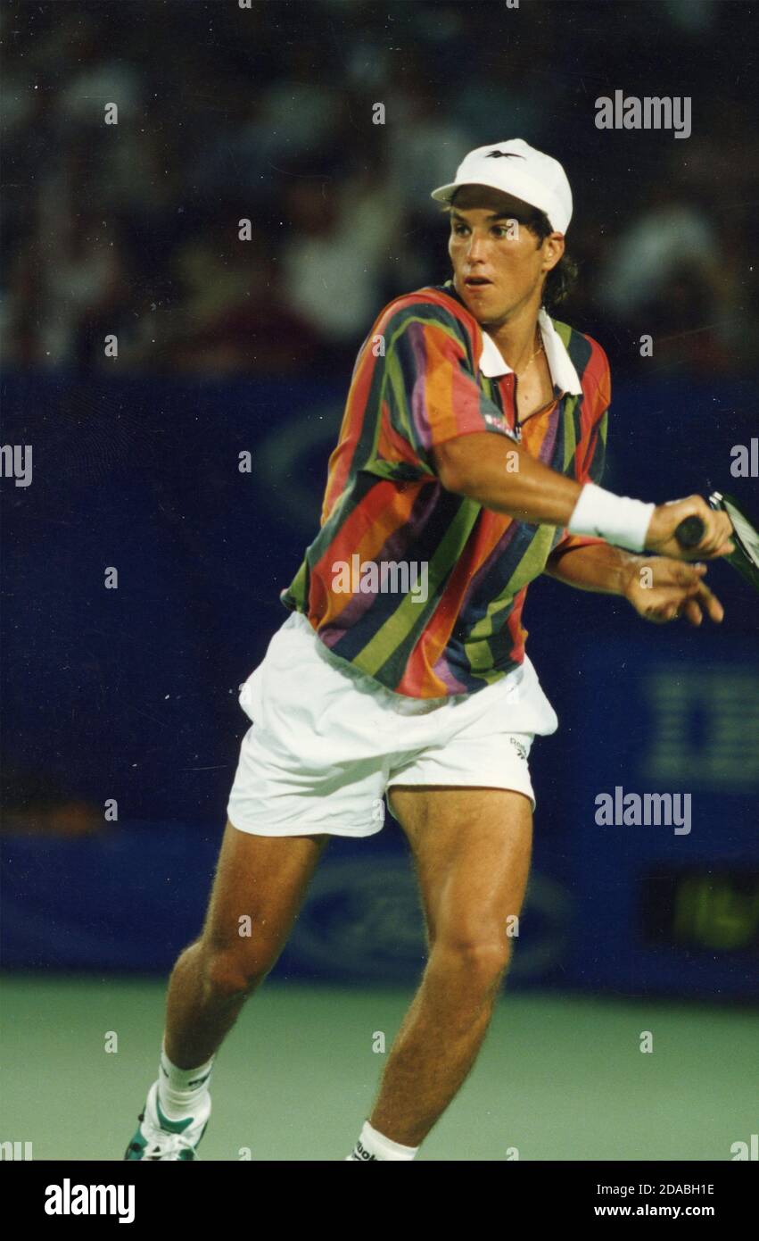 Australian tennis player Pat Rafter, Australian Open 1995 Stock Photo ...