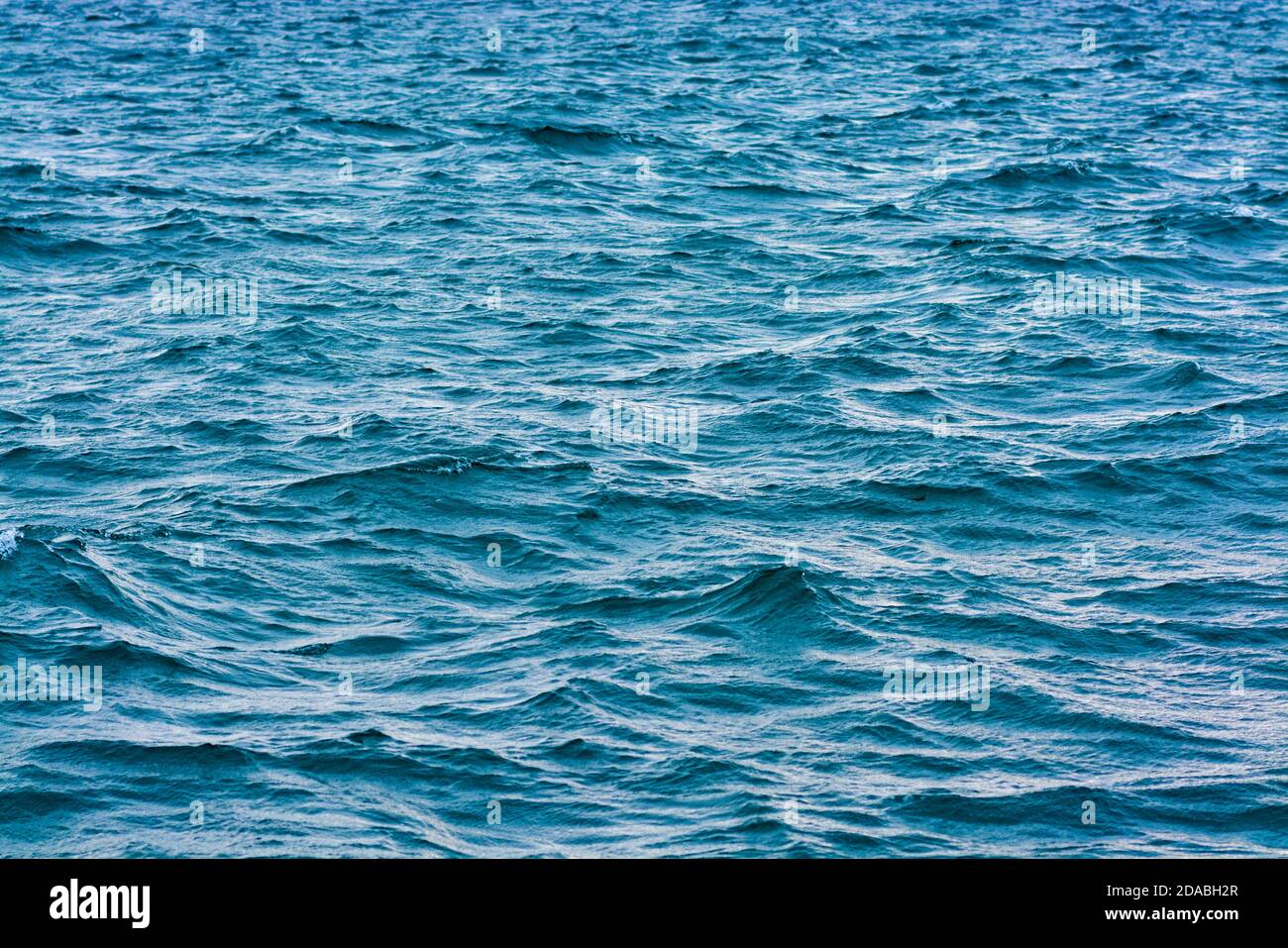 Blue sea water in daylight Stock Photo - Alamy