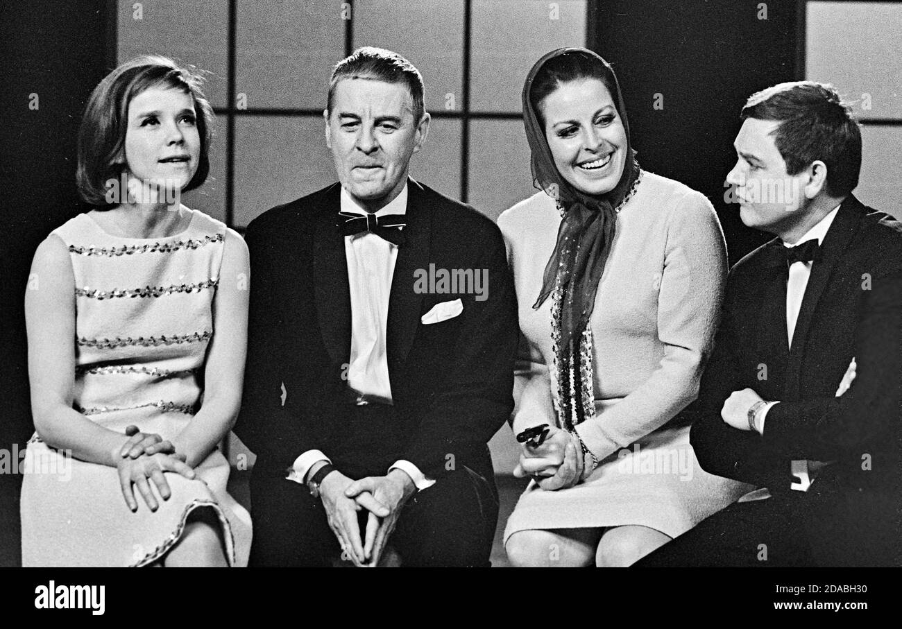 Estrad. swedish TV show, Serie 1967 Stock Photo - Alamy