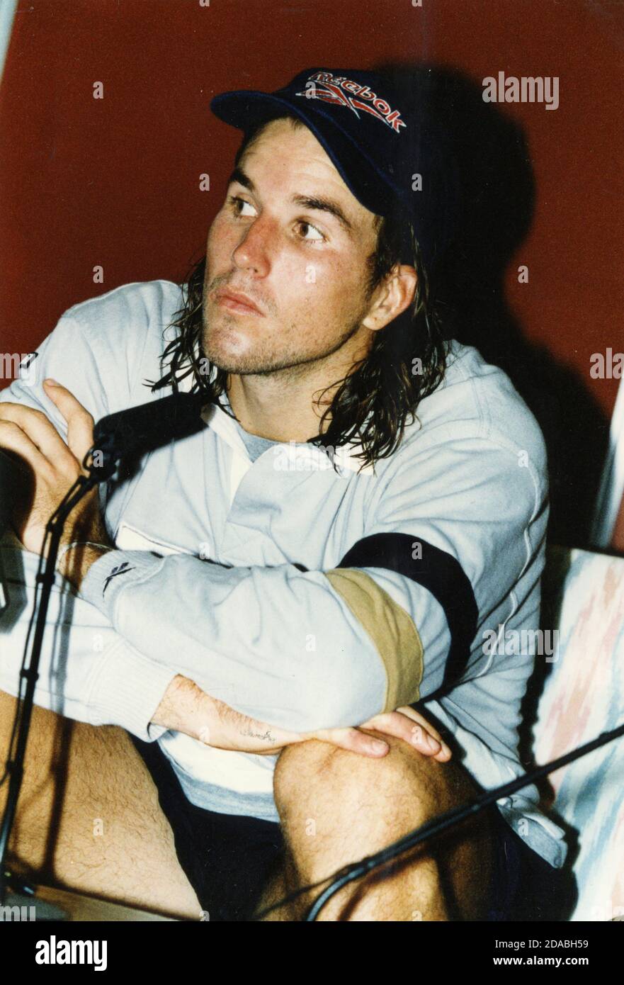 Australian tennis player Pat Rafter, 1998 Stock Photo - Alamy