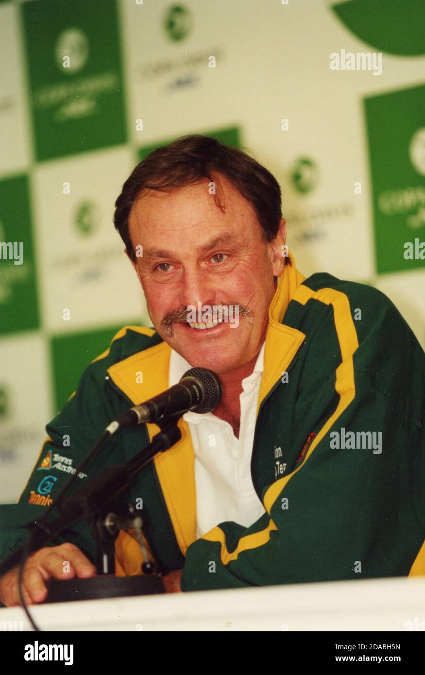 Australian tennis player John Newcombe, 1996 Stock Photo - Alamy