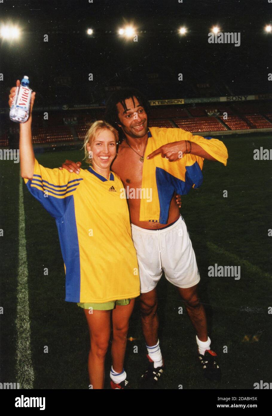 French tennis player Yannick Noah, 1999 Stock Photo - Alamy