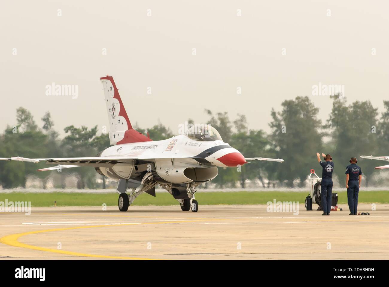 Bangkok, Thailand - October 9, 2009: United States Air Force ...