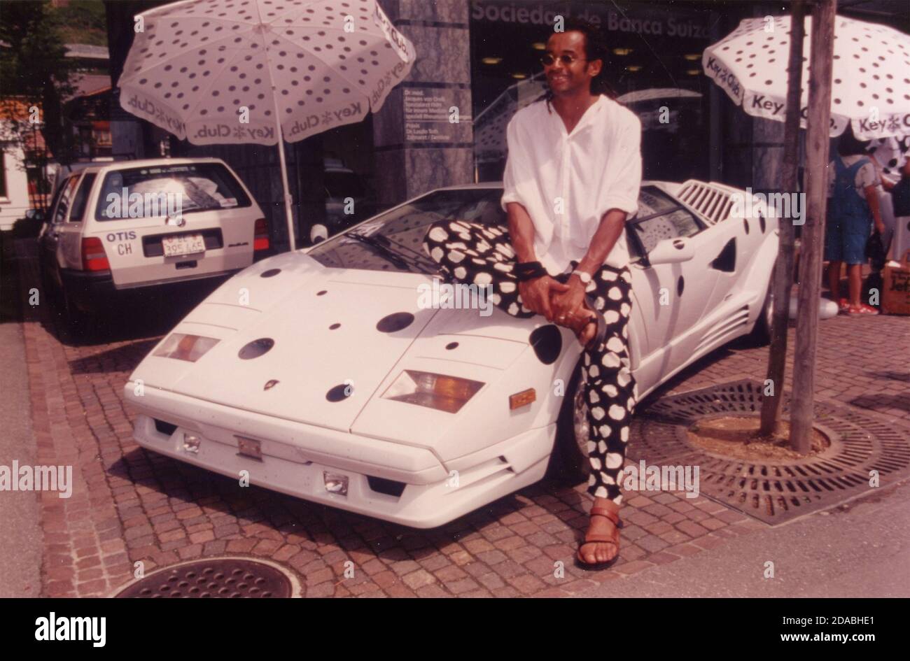 French tennis player Yannick Noah, 1990s Stock Photo - Alamy