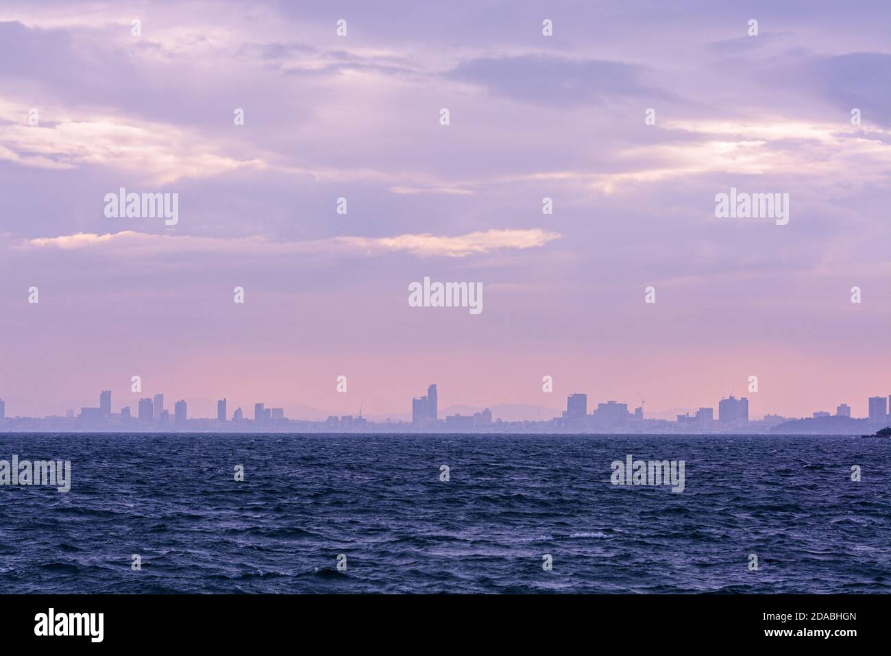 Pattaya cityscape morning light. Thailand Stock Photo - Alamy