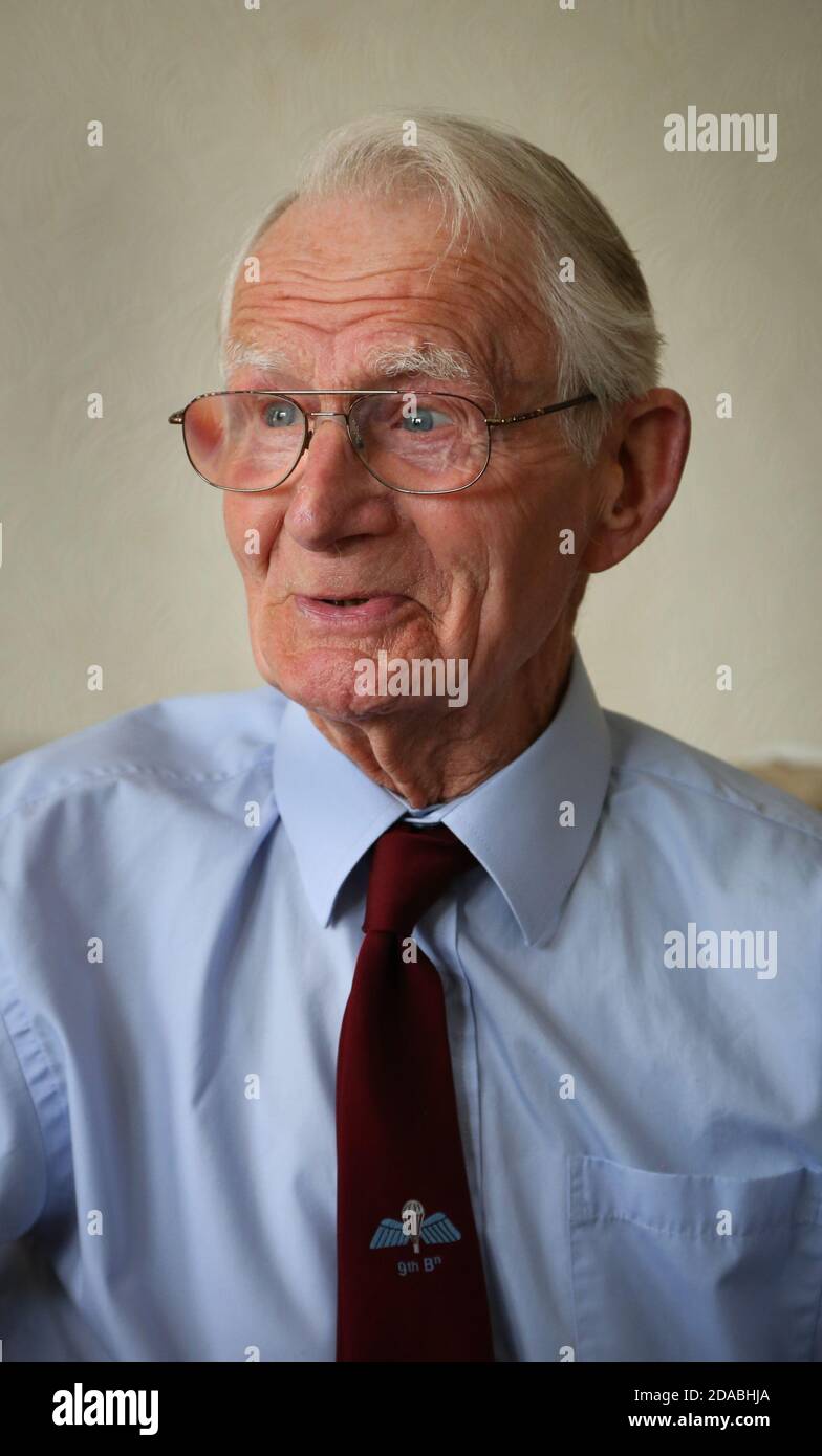World war ii veteran fred glover before hi-res stock photography and ...