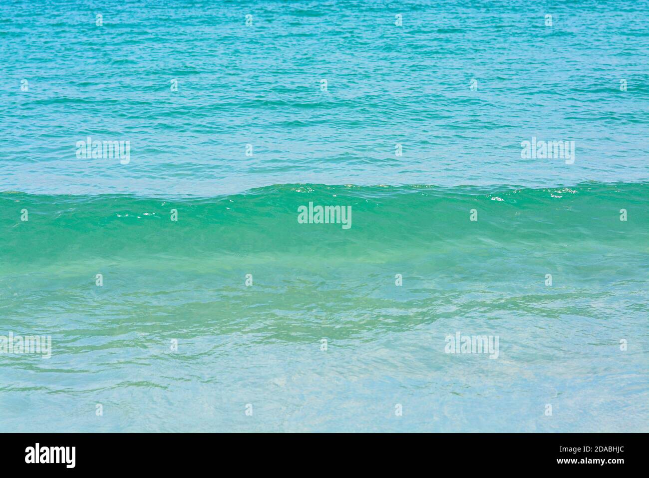 Blue sea water in daylight Stock Photo - Alamy