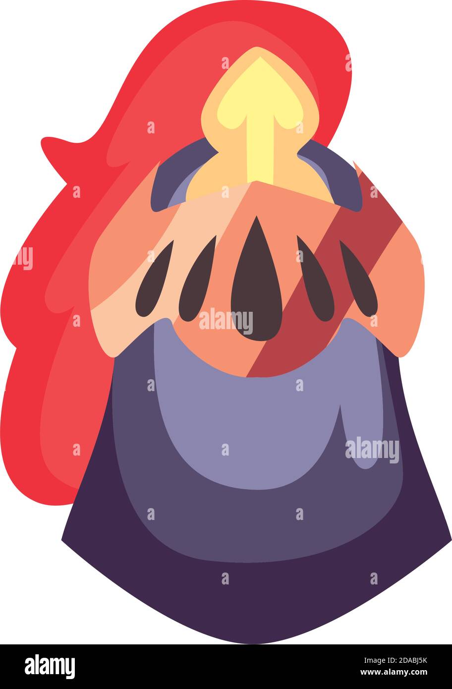 video game armor helmet on white background vector illustration design ...