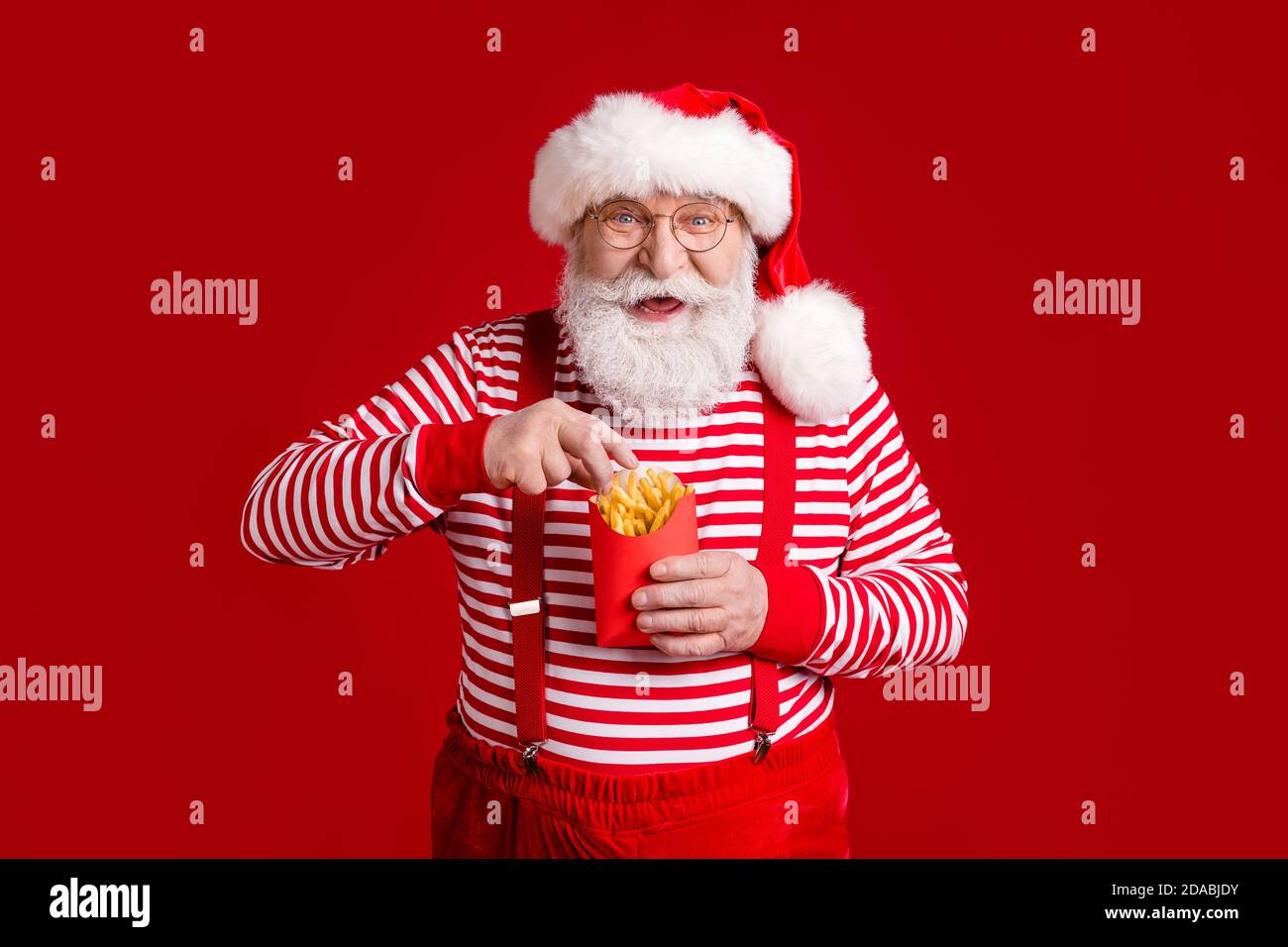 Fat Man Eating Christmas High Resolution Stock Photography and Images ...