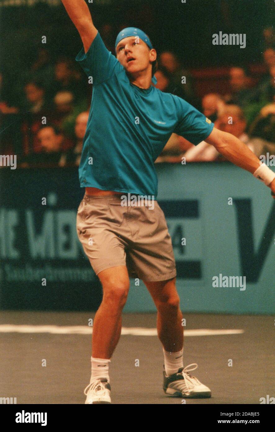 Austrian tennis player Jurgen Melzer, 2002 Stock Photo - Alamy