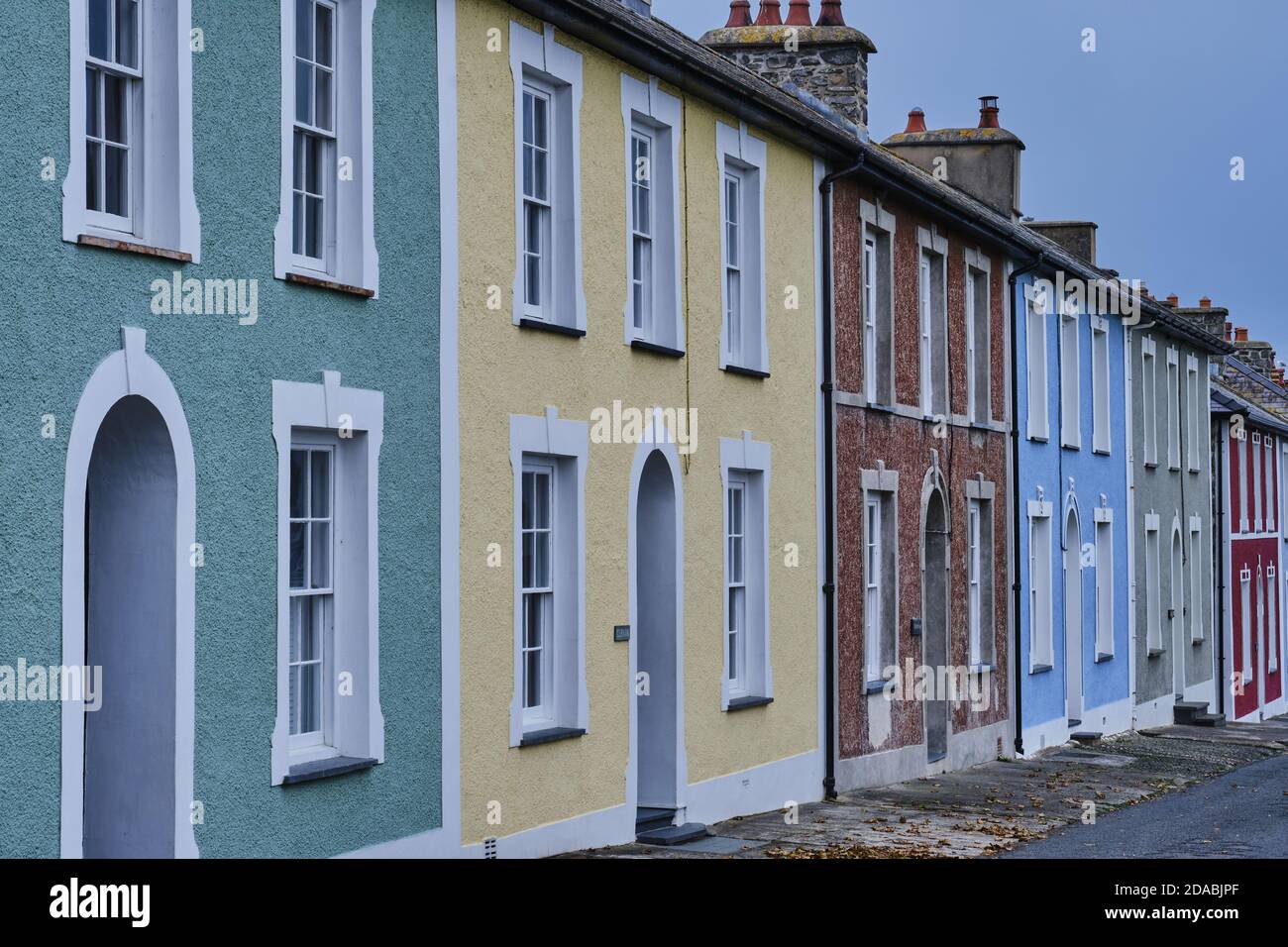 Georgian facade terraced houses in hi-res stock photography and images ...