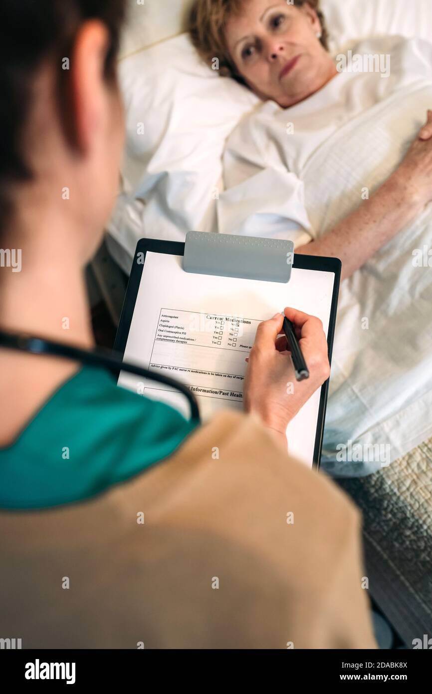 Medical questionnaire hi-res stock photography and images - Alamy
