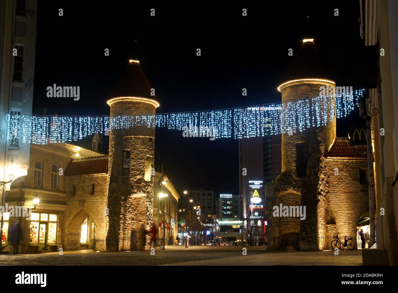 Viru Gate in Tallinn, Estonia Stock Photo - Alamy
