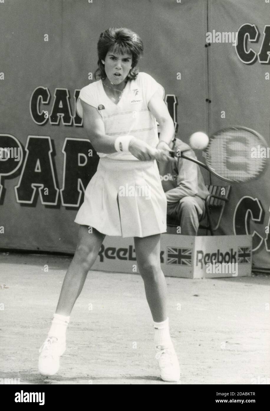 American tennis player Jennifer Capriati, 1988 Stock Photo - Alamy