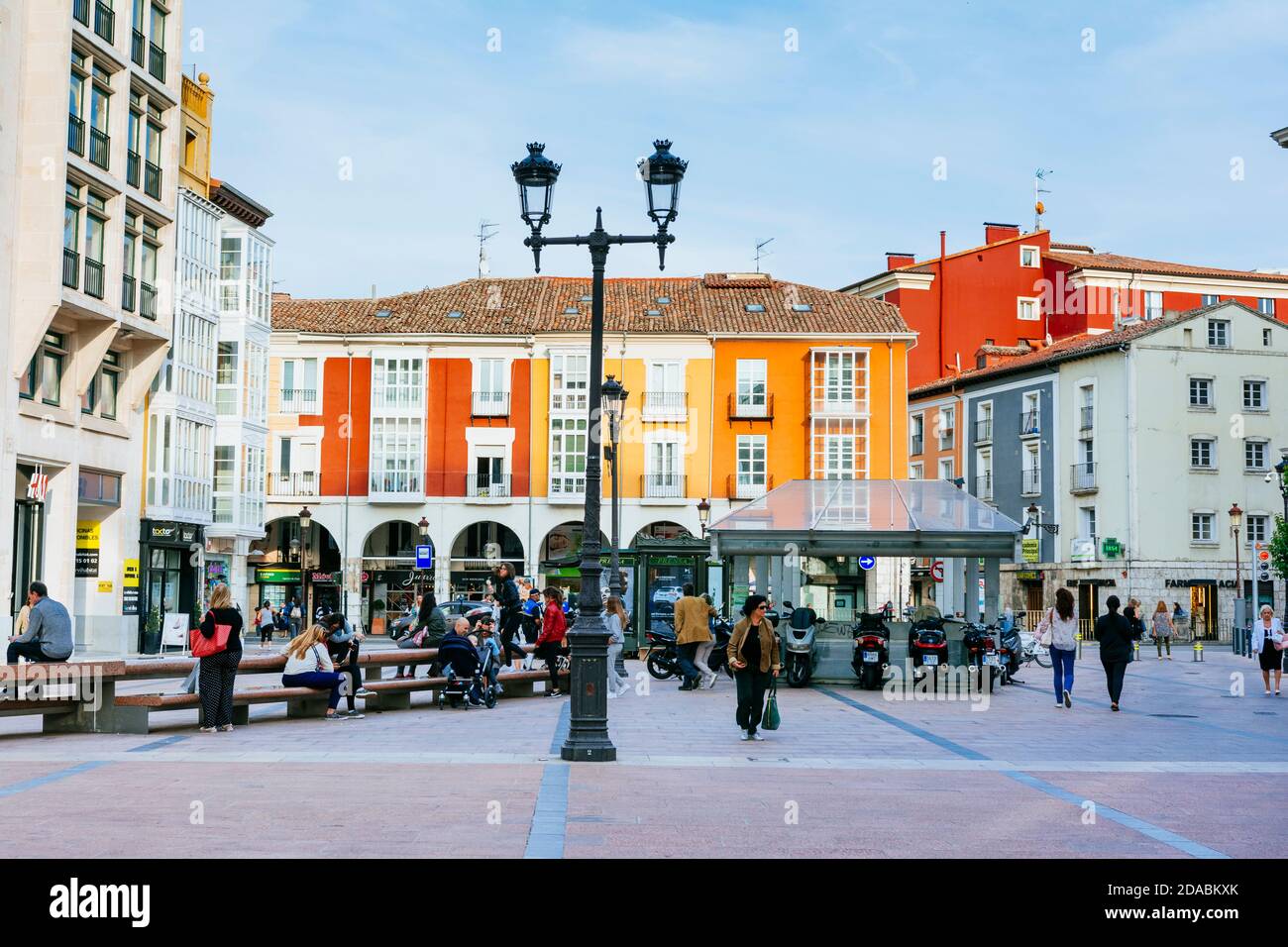Plaza Santo Domingo de Guzmán, Burgos, Castile and Leon, Spain, Europe ...