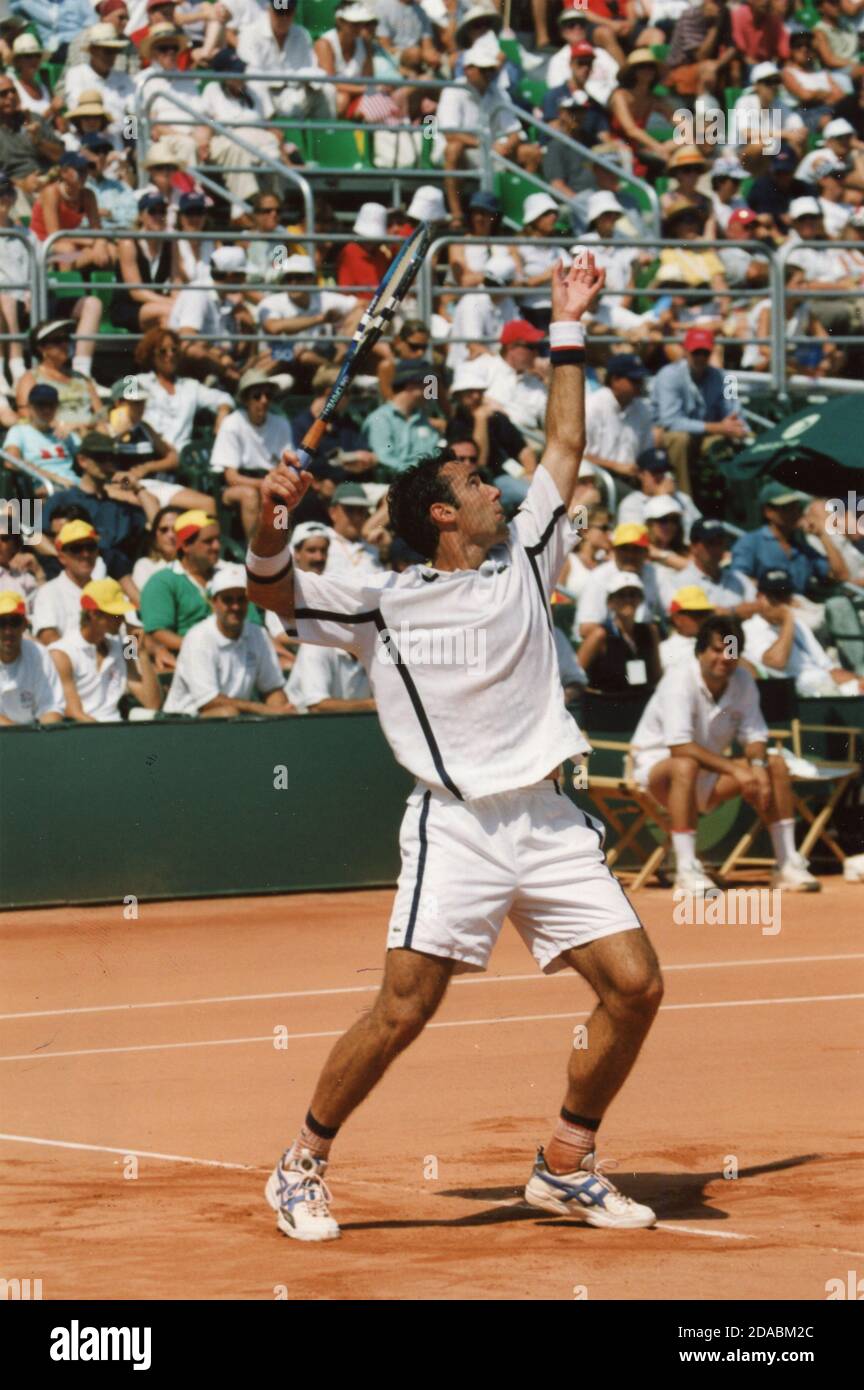 Spanish tennis player Alex Corretja, 2000 Stock Photo - Alamy