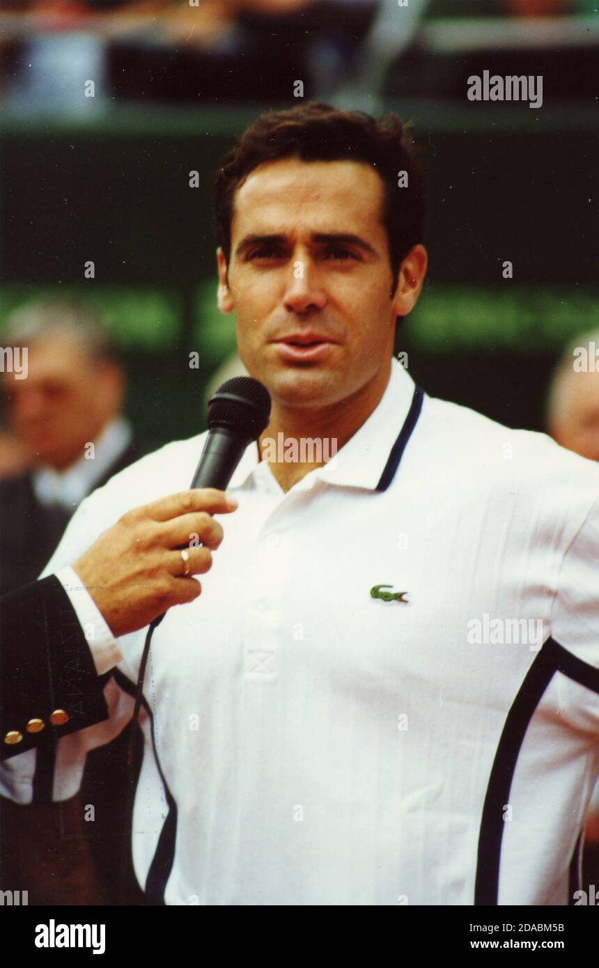 Spanish tennis player Alex Corretja, 2000 Stock Photo - Alamy
