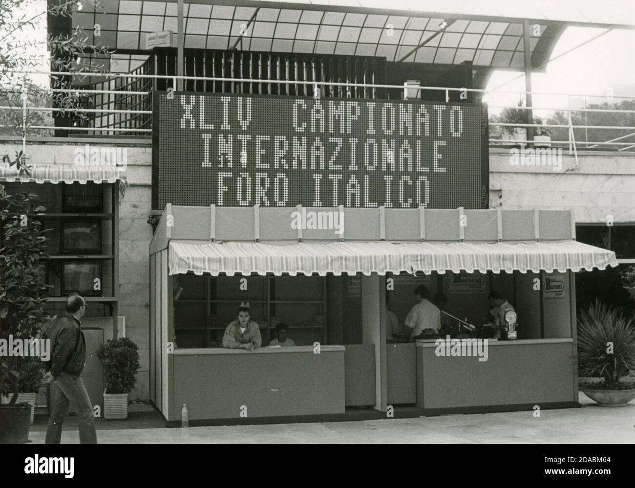 Entrance to the Italian Open XLIV Edition tennis tournement, Rome ...