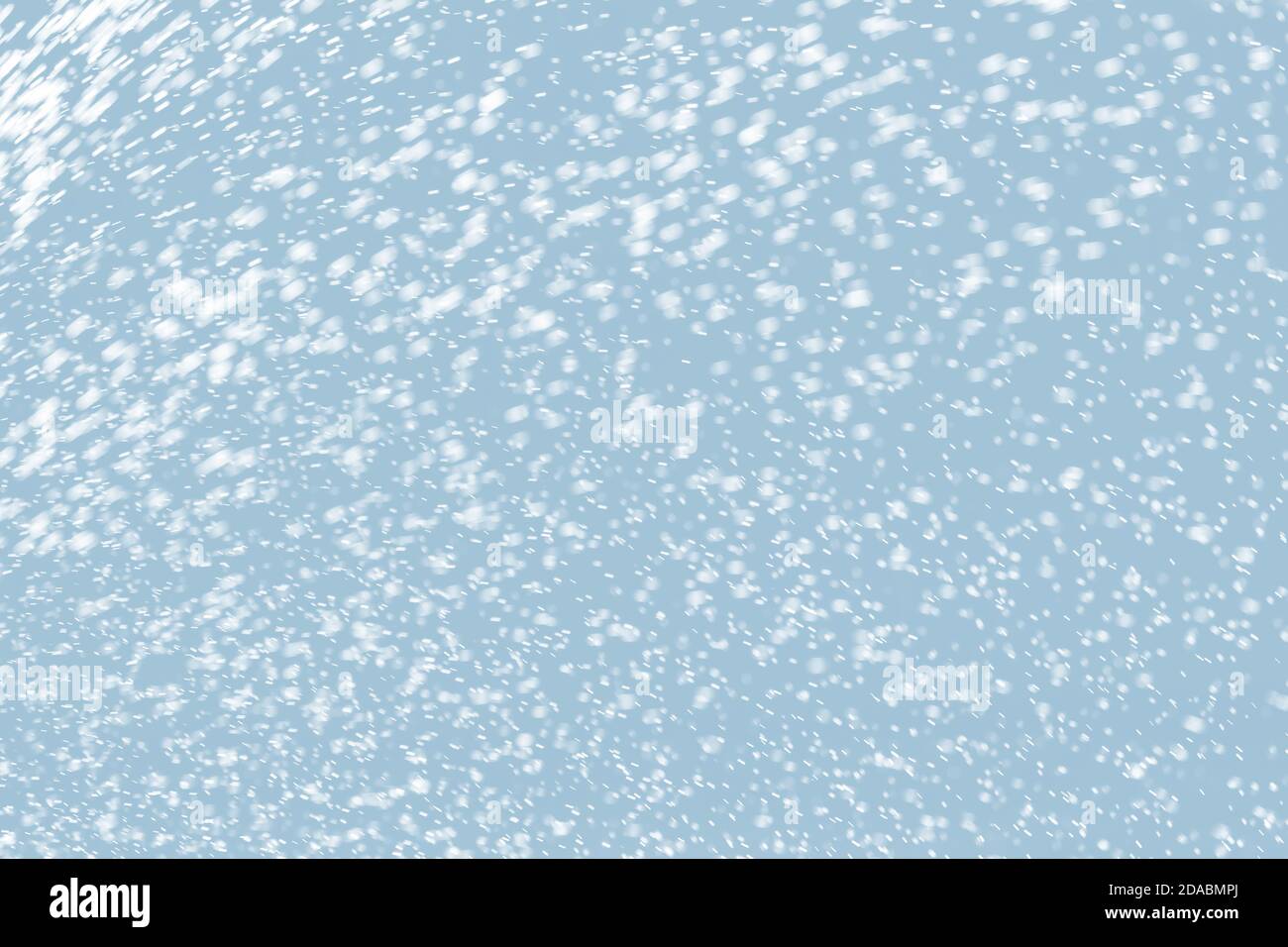 Abstract background of raindrops in light blue tonality Stock Photo - Alamy